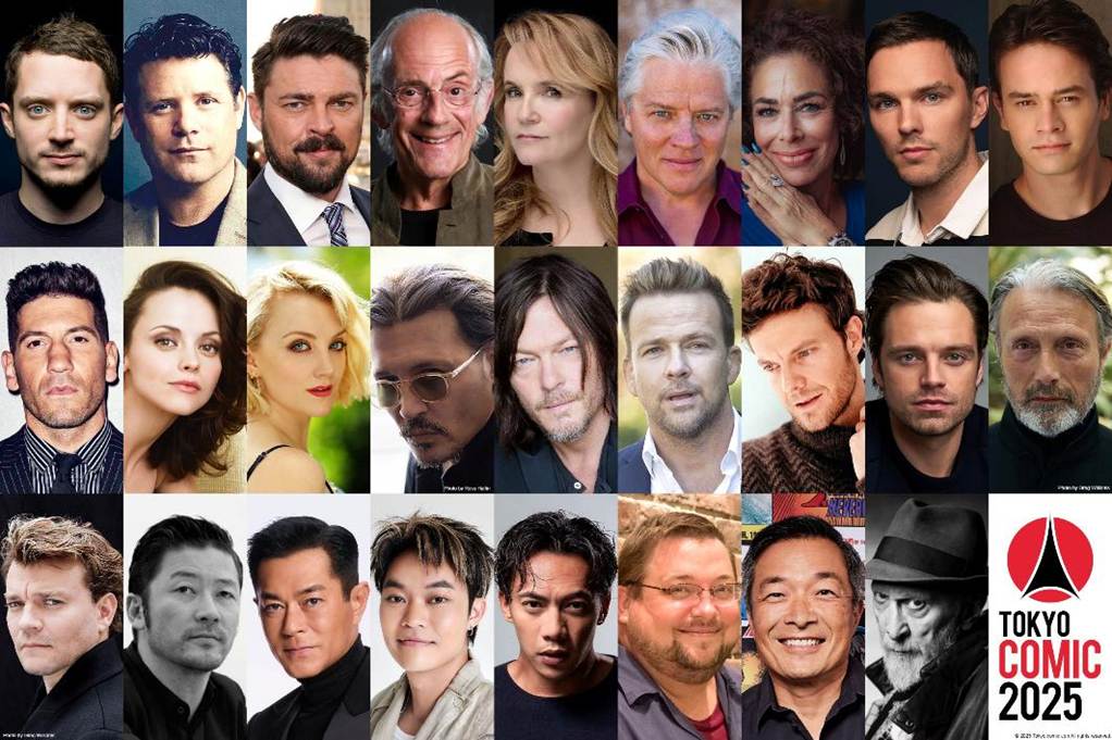 【DAY3大幅変更】東京コミコン2025のステージスケジュール発表―ジョニー・デップやクリストファー・ロイドら豪華来日セレブが登壇【タイムテーブル】 - cula