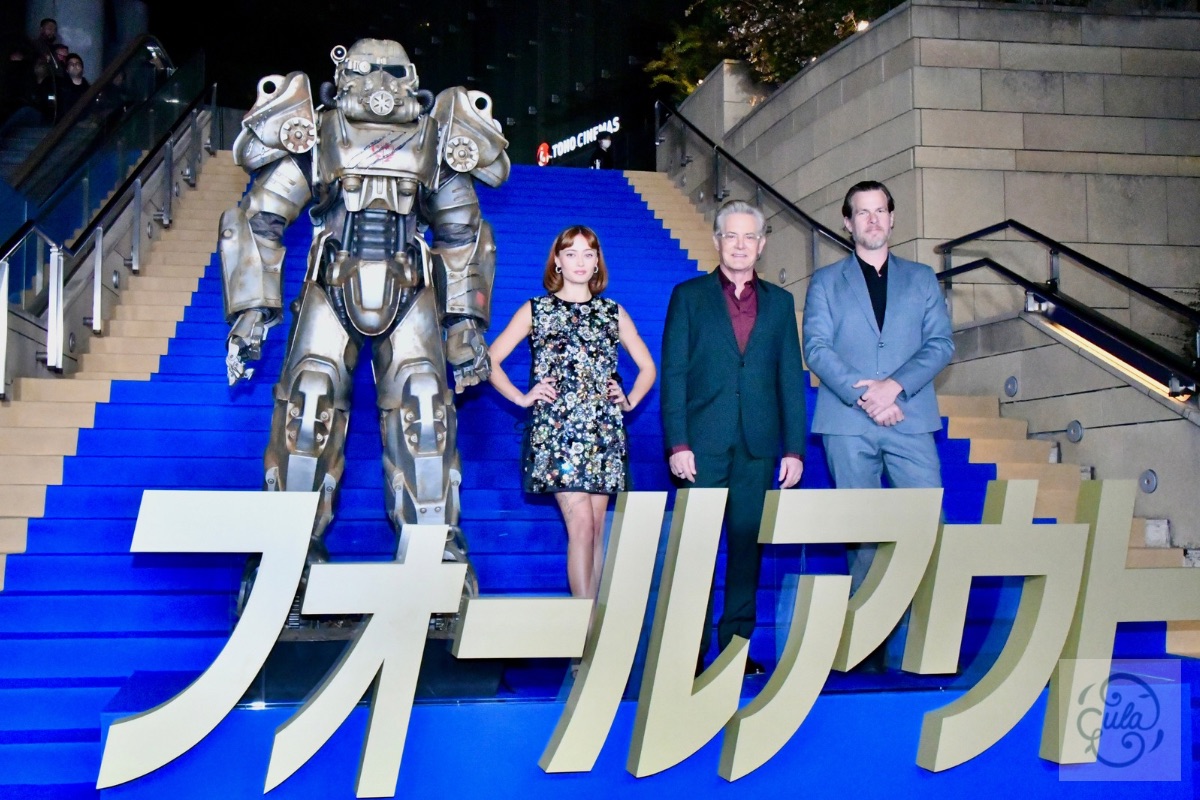 【フォト＆レポート】『フォールアウト』シーズン2よりエラ・パーネル、カイル・マクラクラン、ジョナサン・ノーランが来日！ 野田クリスタルから直々の出演希望も - cula
